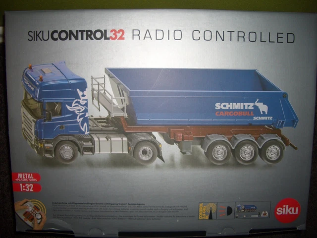 SIKU 6725 CONTROL32 Scania R620 Zugmaschine mit Kippsattelauflieger Set EUR 325,50 - PicClick DE