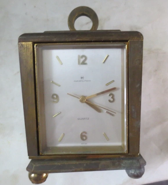 VINTAGE ROTATING HAMILTON Quartz Forecast Transistorized Weather ...