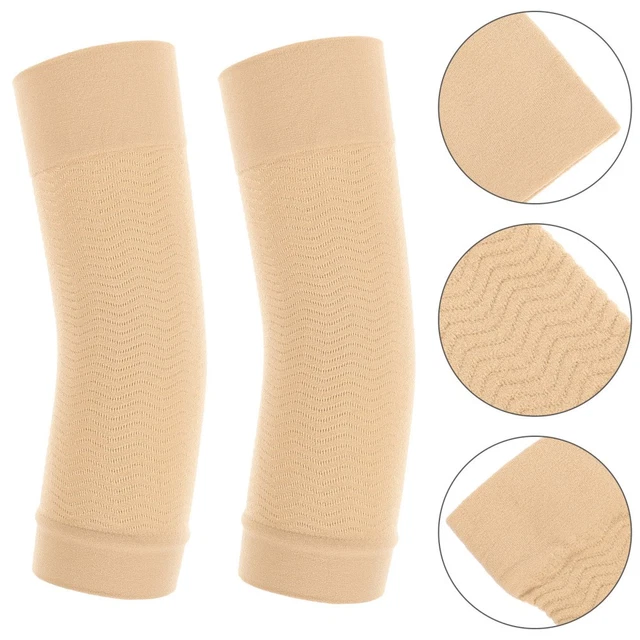 ELASTIC COMPRESSION ARM Slimming Sleeves Pair Lightweight Sleeve for ...