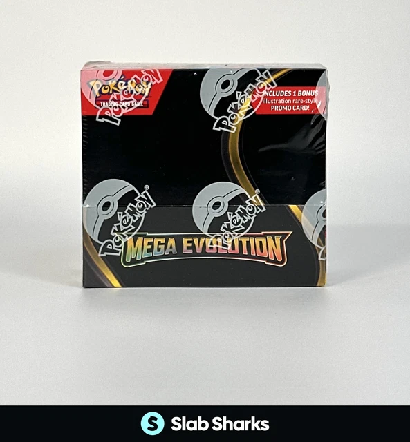 POKEMON TCG MEGA Evolution Sealed Enhanced Booster Box With Topper $305 ...