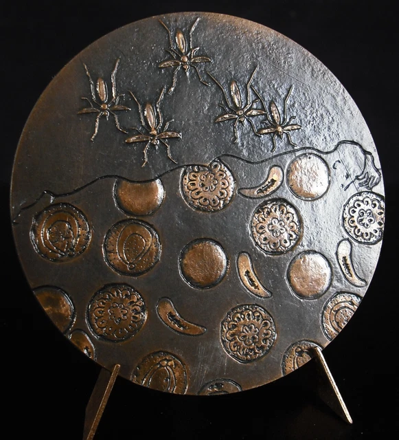 MEDAGLIA ALPHONSE UFFICIO Parassitologia Anophèles Bonnet Globuli Rosso ...