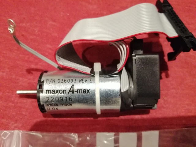 MOTORE MAXON DC A-MAX con tachimetro 20W EUR 44,00 - PicClick IT