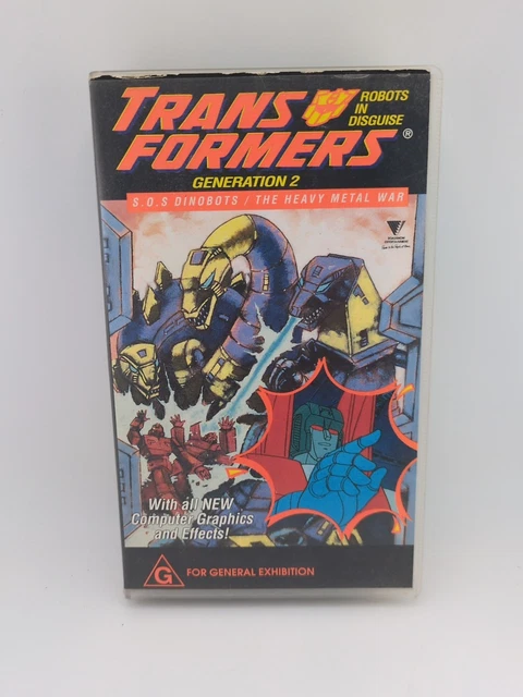 TRANSFORMERS GENERATION 2 more than meets the eyes VHS Tape 1994 $31.80 ...