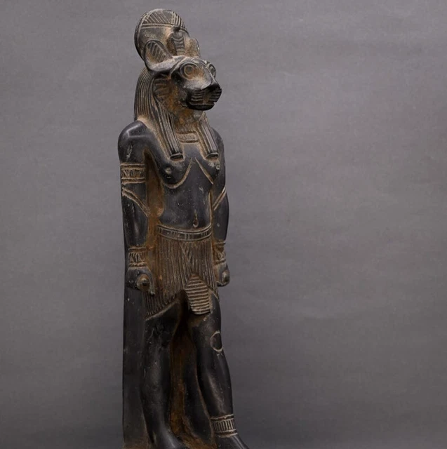 RARE ANCIENT EGYPTIAN Antiques Of EGYPTIAN STATUE OF TEFNUT Goddess of ...