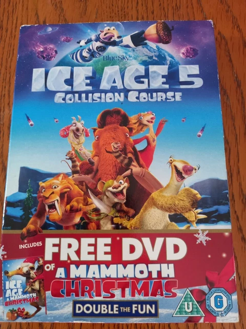 ICE AGE 5 Collision Course Dvd Includes A Mammoth Christmas £3.99 ...