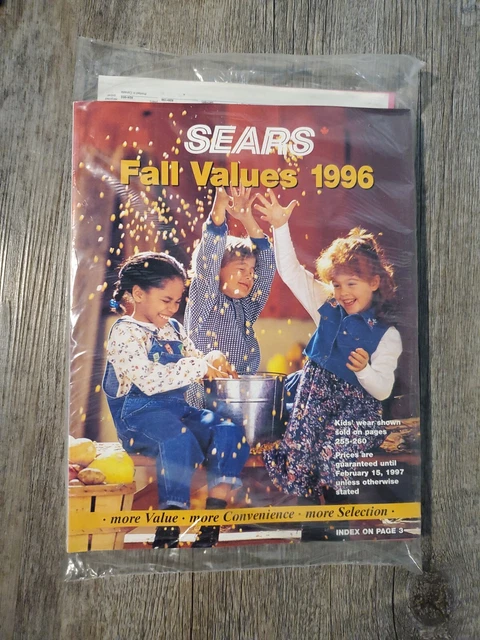 SEARS 1996 FALL + Winter Catalog Canada Cover Vintage Fashion Ads ...