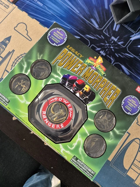 BANDAI MIGHTY MORPHIN Power Rangers Legacy Power Morpher £150.00 ...