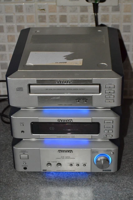 AIWA XR-M98 MINI Hi-Fi Stack System Without Speakers £50.00 - PicClick UK