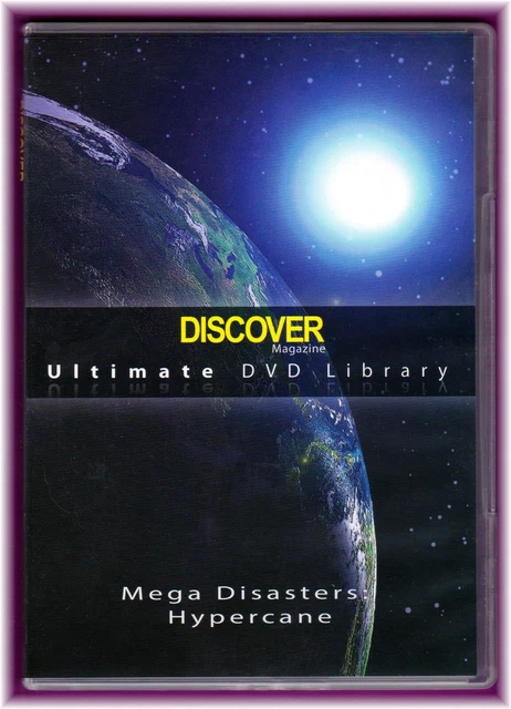 DISCOVER MAGAZINE-ULTIMATE DVD Library - Mega Disasters : Hypercane £5.95 - PicClick UK