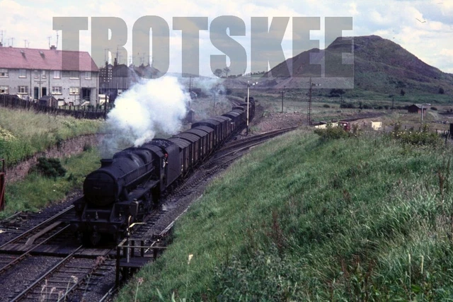 35MM SLIDE BR British Railways Steam Loco 45124 Class 5MT c1966 ...
