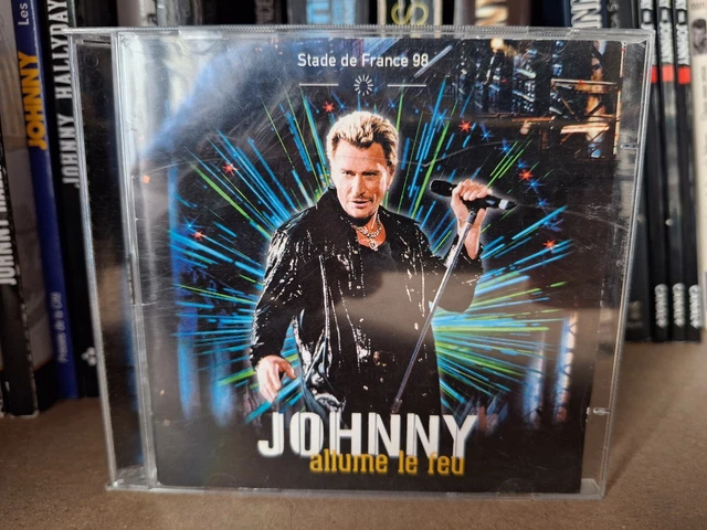 JOHNNY HALLYDAY - STADE DE FRANCE 98 - album 2 CD - Très bon état EUR 6 ...
