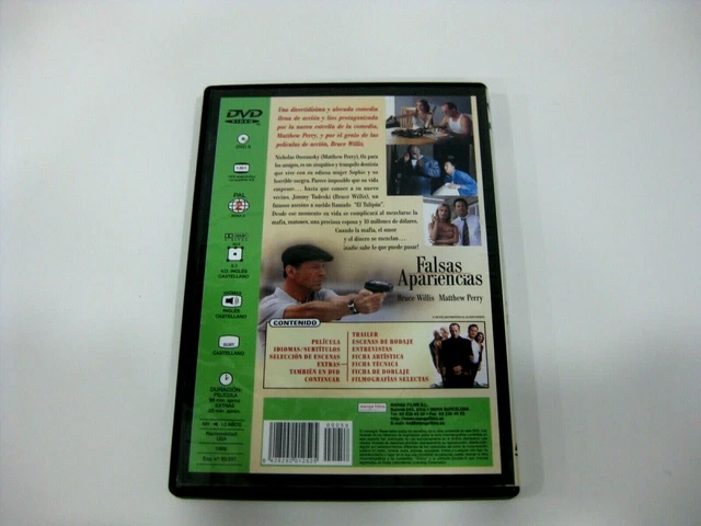 FALSE APPEARANCES DVD Bruce Willis Matthew Perry £18.01 - PicClick UK