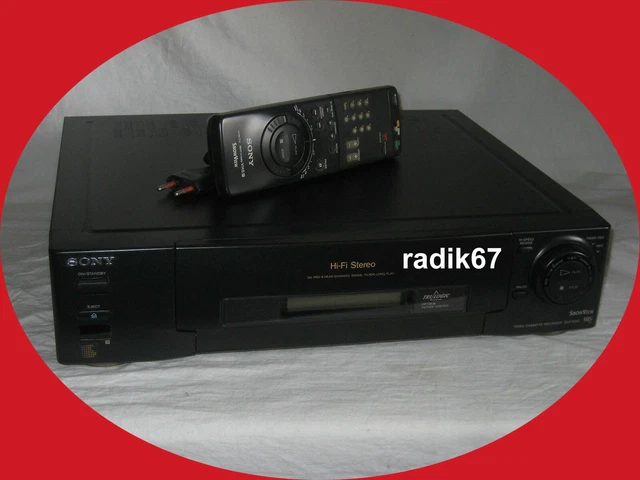 SONY SLV-E80 OBERKLASSE Hifi-Stereo VHS Videorecorder * BESTZUSTAND * 1J.GEWÄHRL £153.63 ...