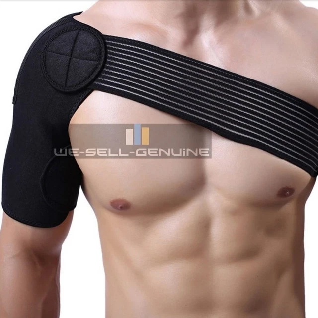 MAGNETIC SHOULDER SUPPORT Brace Strap Men Women Rotator Cuff Injury ...
