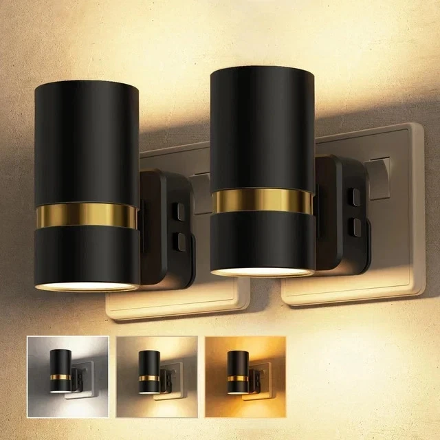 LOHAS-LED NIGHT LIGHT Plug-in with Dusk to Dawn Sensor 5 Brightness ...