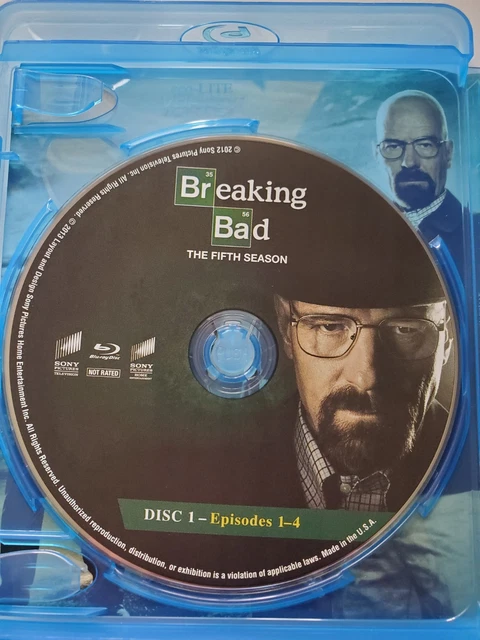 BREAKING BAD SEASON 5 Blu-Ray Sony Pictures $14.95 - PicClick CA