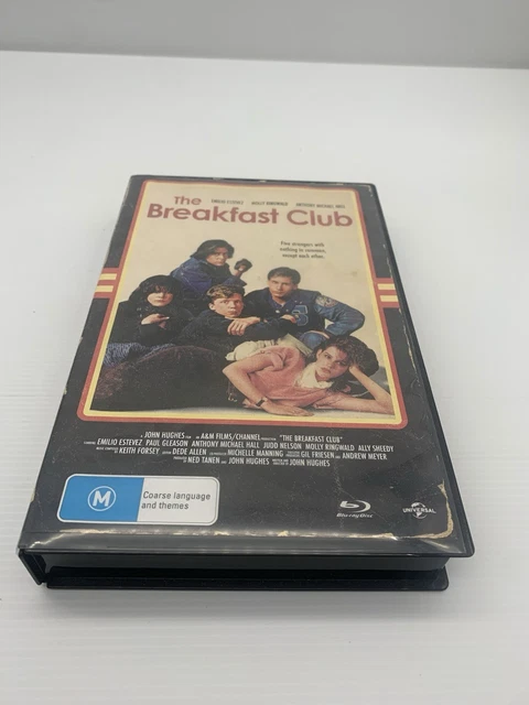 THE BREAKFAST CLUB Blu Ray Collectible Retro VHS Collection- Limited ...