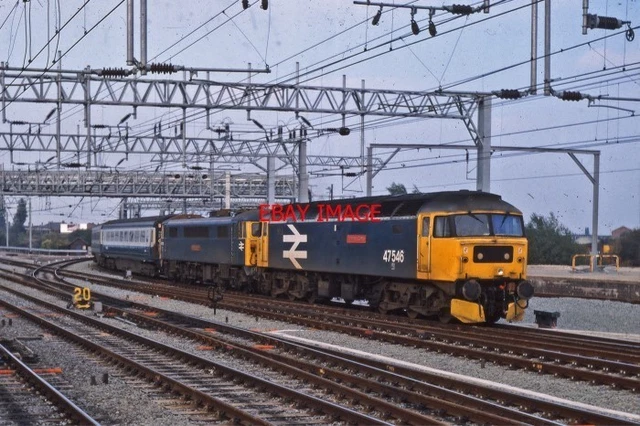 PHOTO CLASS 47 Diesel Loco No 47546 £1.85 - PicClick UK