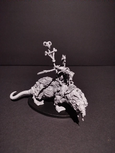 SKAVEN WARLORD ON Brood Horror Forge World Warhammer Age Of Sigmar ...