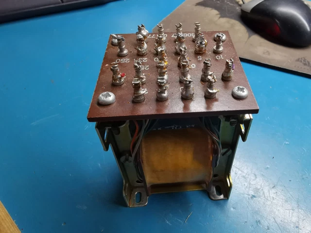 MULTI TAP NIXI Tube Transformer 2 x 120v in 240v out 4 x 25v Out £24.20 ...