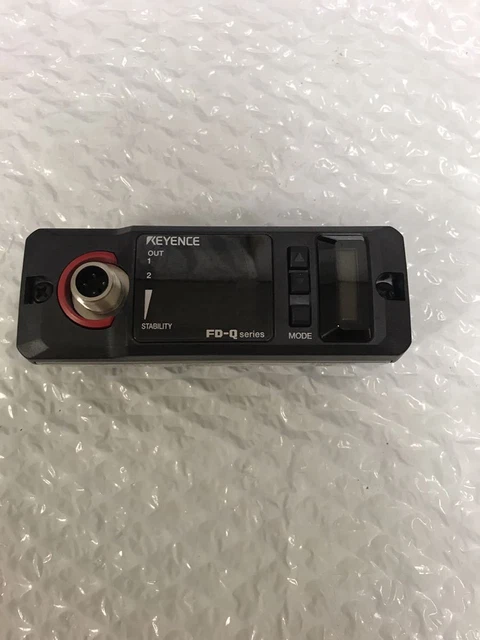 KEYENCE FD-Q50C CLAMP-ON Flow Sensor Meter Color Black Used From Japan ...
