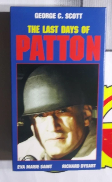THE LAST DAYS of Patton - 2 VHS Video Tapes George C. Scott Classic. £ ...