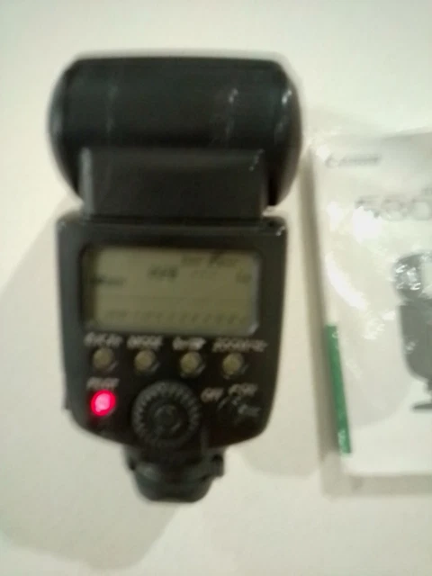 CANON SPEEDLITE 580EX II TTL Flash Gun for Canon $75.00 - PicClick AU