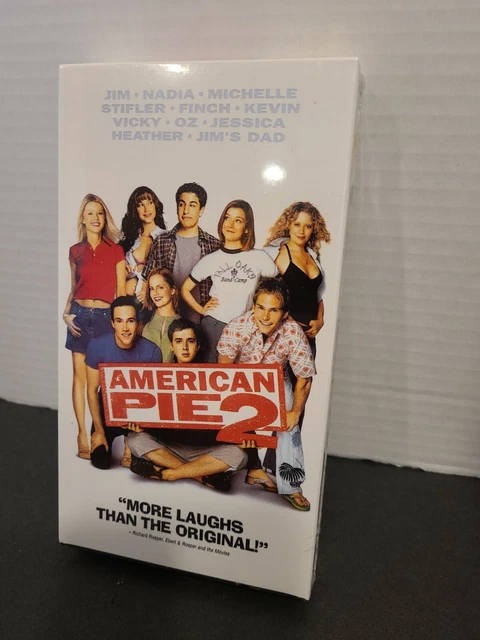 AMERICAN PIE 2 VHS VCR Video Tape Movie Jason Biggs £7.48 - PicClick UK