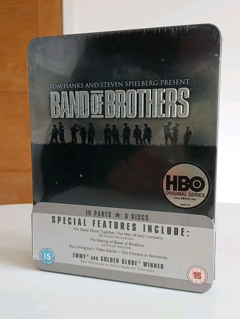 BAND OF BROTHERS Steelbook Collector's Tin Dvd Box Set - Region 2 - New ...