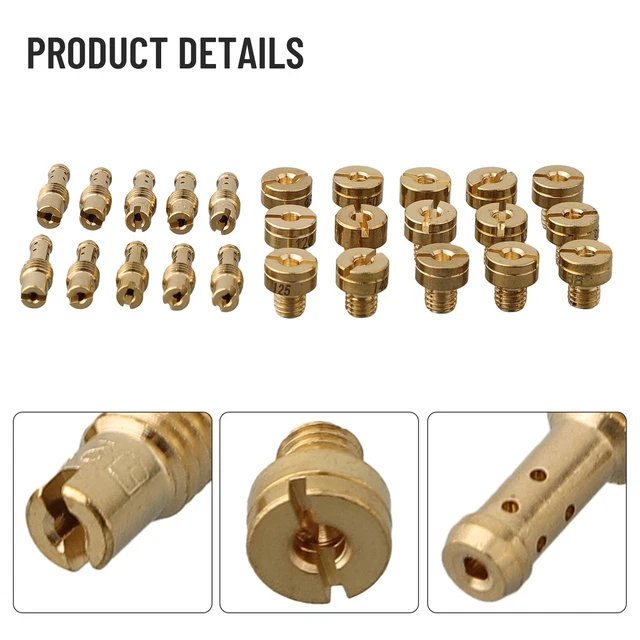 KIT JET PRINCIPAL carburateur pour Mikuni VM22 VM24 125 ATV 1537 5 tailles de je EUR 20,24 ...