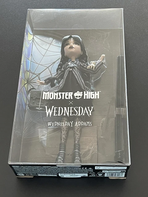 WEDNESDAY ADDAMS NEVERMORE Doll Monster High BRAND NEW Tracked Post ...