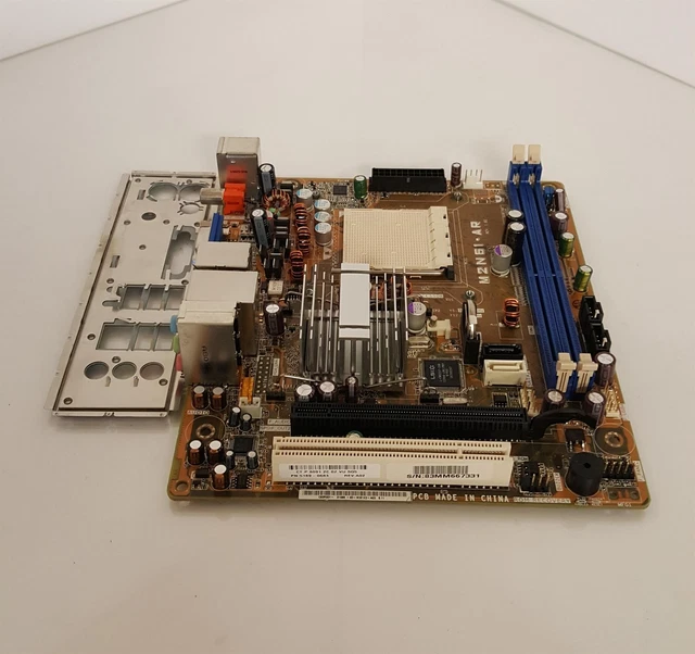 HP M2N61-AR SOCKEL AM2 DDR2 Mini ITX Hauptplatine mit E/A-Schutz 5189 ...