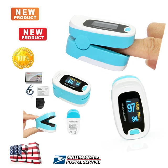 OLED FINGERTIP OXYMETER spo2,PR monitor Blood Oxygen Pulse oximeter 4 ...
