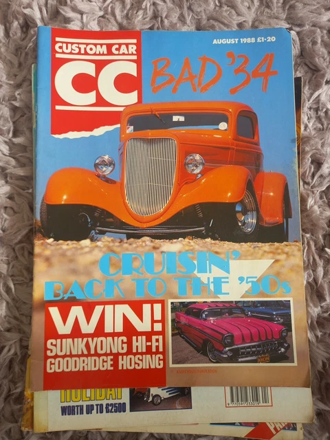 CUSTOM CAR MAGAZINE August 1988 £1.16 - PicClick UK