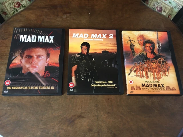 MAD MAX ORIGINAL TRILOGY DVD’s IN RARE COLLECTORS COVERS EUR 11,54 ...