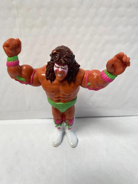 RARE WWE THE Ultimate Warrior Hasbro Figurine Catcheur Séries Wwf 1 EUR ...