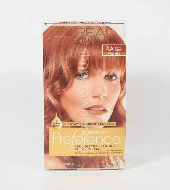 Loreal Paris Superior Preference Permanent Hair Color 7la Lightest