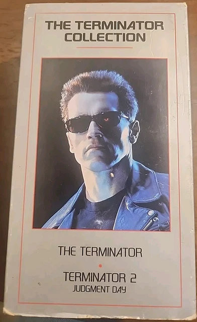 THE TERMINATOR COLLECTION VHS Double Tapes Box Set Factory Sealed 1st ...