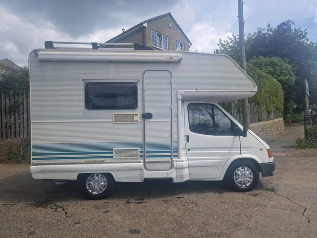FORD TRANSIT MK5 smiley 2.5 di 4 berth ahorn city Motorhome left hand ...