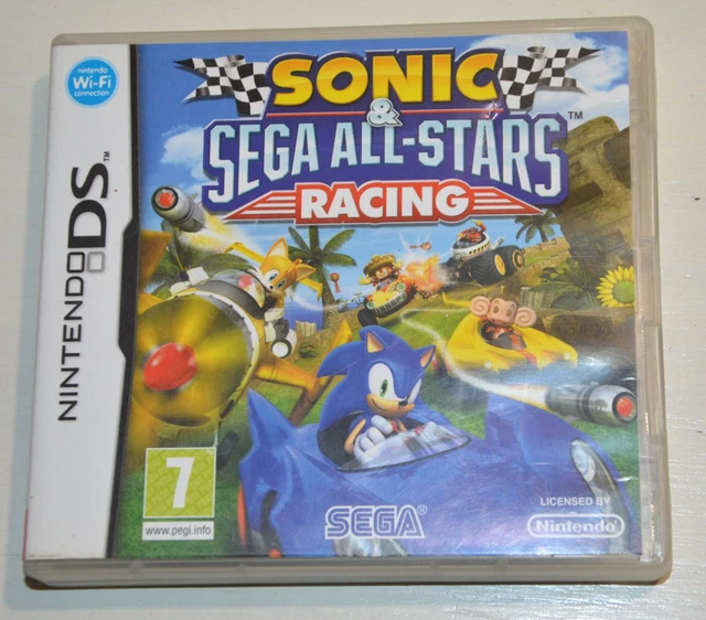 JEU VIDEO CONSOLE NINTENDO DS SONIC SEGA ALL STARS RACING Vintage EUR ...