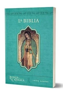 LA BIBLIA CATÓLICA: Edición letra grande. Rústica, az... | Livre | état ...