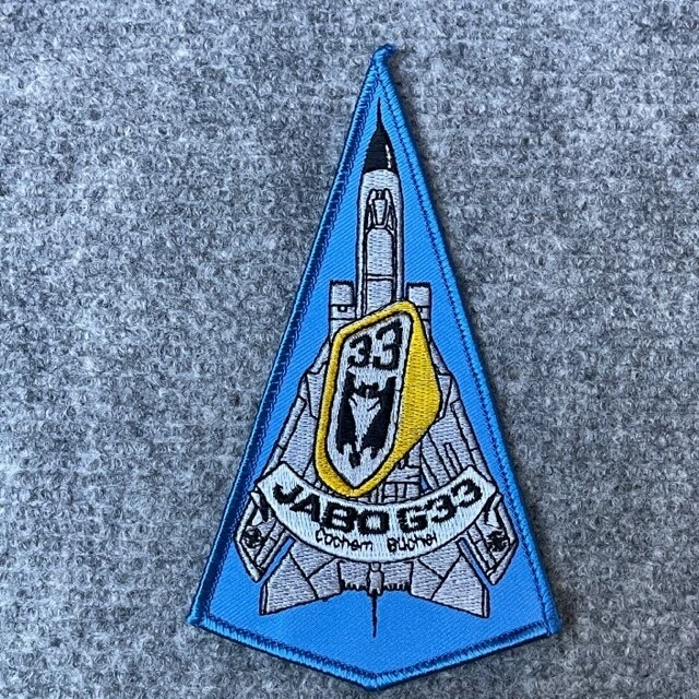 UNITED STATES AIR Force Vintage Military Jet Sew On Patch JABO G33 USAF ...