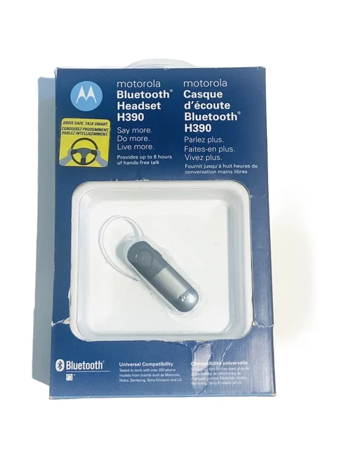 MOTOROLA BLUETOOTH HEADSET H390- Original box $34.99 - PicClick CA