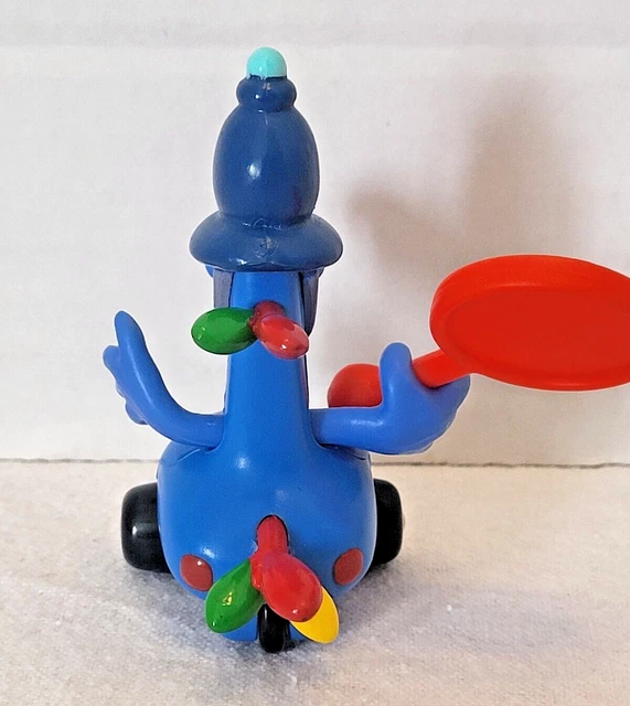 DISNEY JUNGLE JUNCTION Bobby Toucan Bird Police Car Figure with Road ...