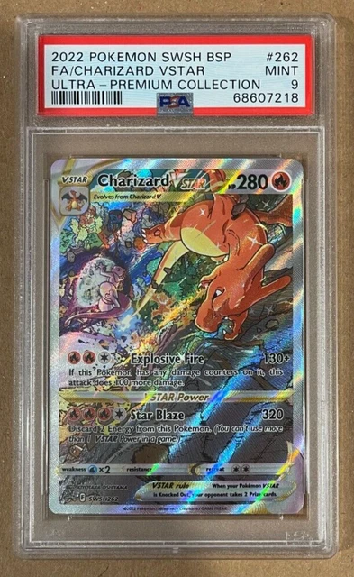 POKEMON CHARIZARD VSTAR ALT ART Ultra Premium Collection SWSH262 262 ...