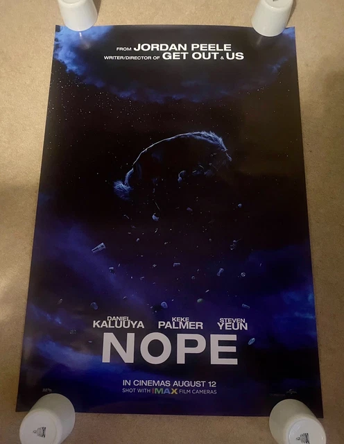 NOPE ORIGINAL DOUBLE Sided One Sheet Cinema Poster £20.00 - PicClick UK