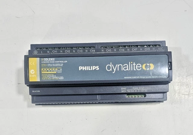 PHILIPS DYNALITE DDLE802 Leading Edge Controller 230VAC 50/60Hz USED £ ...