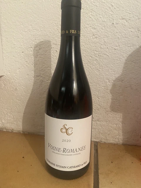 VOSNE ROMANÉE 2020 Domaine Sylvain Cathiard EUR 225,00 - PicClick FR