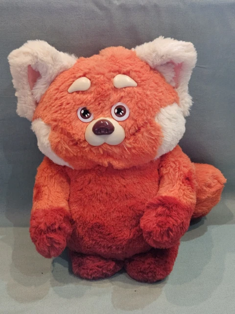DISNEY PIXAR TURNING Red Many Moods of Mei Red Panda Talking Soft Plush ...