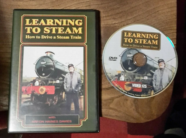 LEARNING TO STEAM (Drive a Steam Train) Arfon Davies Great Central ...